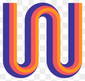 Wiggle Work Logo With Three Wiggly Purple, Pink, And - Purple - Free ...