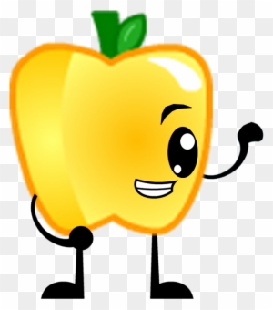 Blessed Apple - French Fries Bfdi - Full Size PNG Clipart Images Download