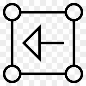 Back Left Pointer Point Edit Scale Comments - Green - Free Transparent ...