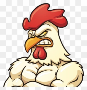 Angry Chicken Cartoon Png - Free Transparent PNG Clipart Images Download