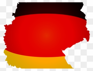 German Flag Map - Germany Map Png - Free Transparent PNG Clipart Images ...