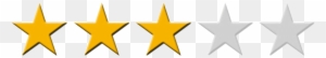 3 Star Reviews - Five Stars Rating - Free Transparent PNG Clipart ...