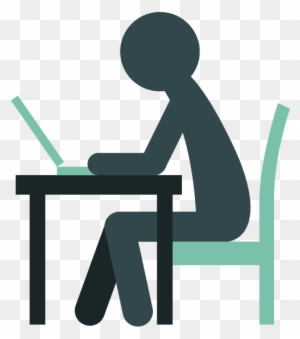 Student Sitting At Desk Clipart - Free Transparent PNG Clipart Images ...