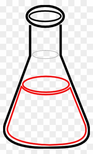 Bubbling Beaker Vector Clipart