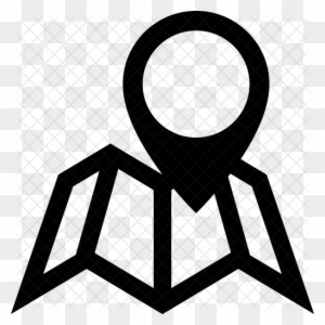 Folded Map Icon - Map - Free Transparent PNG Clipart Images Download