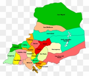 Province Of Bulacan - Map Of Bulacan Province - Free Transparent PNG ...