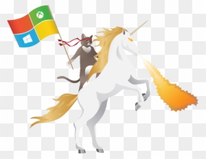 Ninja Cat Microsoft Sticker