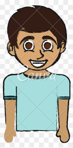 Tan Skin Boy Happy Child Icon Image - Cartoon - Free Transparent PNG ...