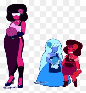 Garnet Fusion Formal - Steven Universe Ruby And Sapphire Wedding - Free ...