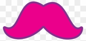 Pink Mustache Clip Art Pink Mustache By Sara Ramon - Mustache Pink ...