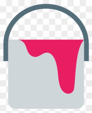 Colours Clipart Bucket - Paint Bucket Tool Icon - Free Transparent PNG ...