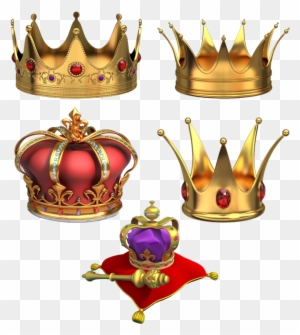 Red Crown Png With Diamonds Resolution - Red And Gold Crown - Free ...