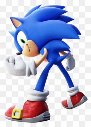 Cg Sonic - Sonic Wreck It Ralph - Full Size PNG Clipart Images Download