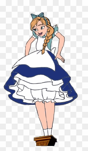 Alice As A Giantess Crying By Darthranner83 - Cartoon - Full Size PNG ...