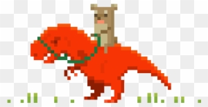 Tumblr Navr79l3u31qi4ibzo1 - 8 Bit Dinosaur Gif - Free Transparent PNG ...