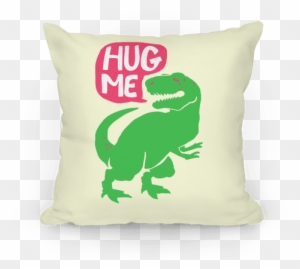 Hug Me Dinosaur Pillow - Tyrannosaurus - Free Transparent PNG Clipart ...
