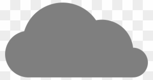 Big Cloud Clipart - Grey Cloud - Free Transparent PNG Clipart Images Download