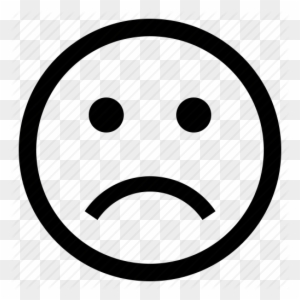 Sad Face Outline - Portrait Of A Man - Free Transparent PNG Clipart ...