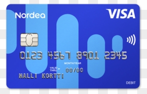 Nordea Debit - Visa Electron Nordea - Free Transparent PNG Clipart ...