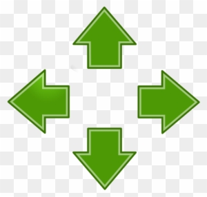 Left And Right Arrows Transparent For Kids - Up Down Left Right Button ...
