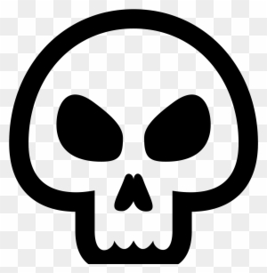 This Image Is A Skull - Thriller Icon - Free Transparent PNG Clipart ...