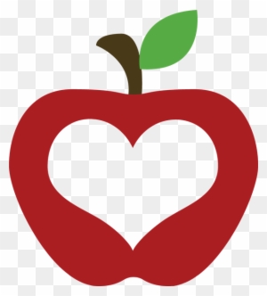 Heart Apple Decoration - Emblem - Free Transparent PNG Clipart Images ...