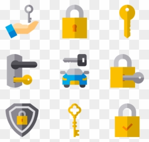 Lock And Key - Key And Lock Icon - Free Transparent PNG Clipart Images ...