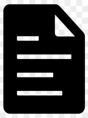 Text Document Icon - Document - Full Size PNG Clipart Images Download