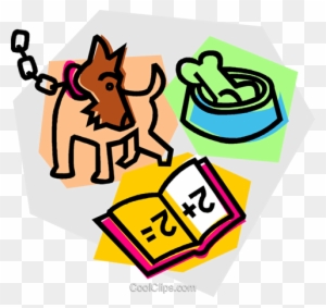 Dogs Performing Tricks Royalty Free Vector Clip Art - Dogs Performing ...