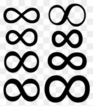 Infinity Scroll Work By Hassified - Infinity Symbol - Free Transparent ...