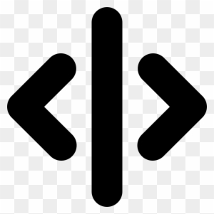 Right And Left Arrows With Vertical Line In The Middle - Separation ...