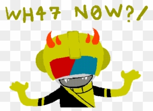 Hiveswap Yellow Green Text Clip Art Font - Homestuck What Now Gif ...