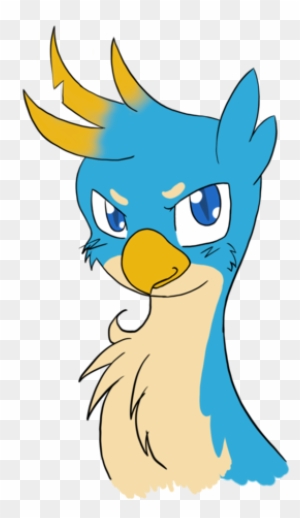 Larrykitty, Bust, Gallus, Griffon, Profile, Safe, Simple - Cartoon ...