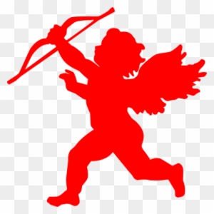Cupid Cliparts Shadow - Valentines Cupid Clip Art - Free Transparent PNG Clipart Images Download