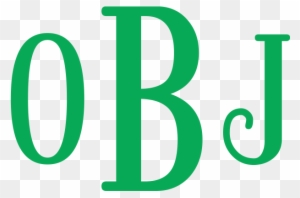 Interlocking Monogram Vinyl Decal - Vine Monogram Font - Free ...