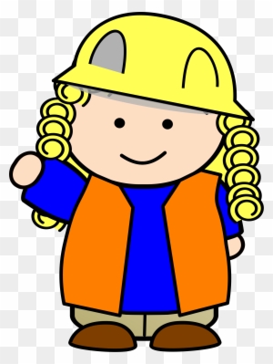 Kid Construction Clipart - Kid Construction Worker Clipart - Free ...