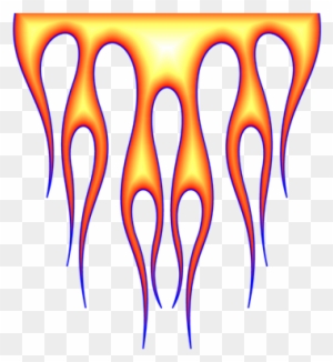 Hot Rod Flames Drawing