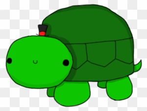 Cartoon Turtle With Red Hat - Moving Turtle Animation - Free ...
