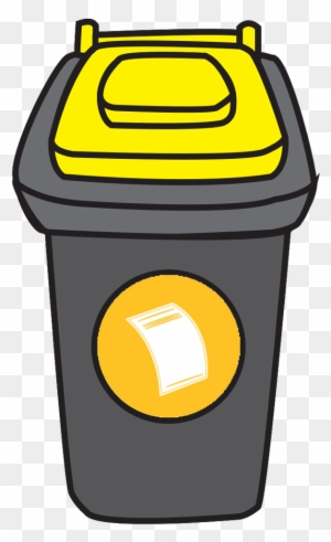 Mixed Paper Bin - Mixed Paper Bin - Free Transparent PNG Clipart Images ...