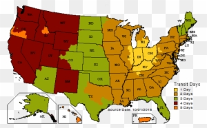 Shipping Map - Dayton Ohio Us Map - Free Transparent PNG Clipart Images ...
