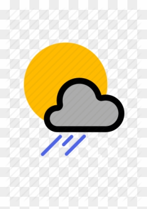 Sun Behind Rain Cloud - Rain Sun And Clouds - Free Transparent PNG ...