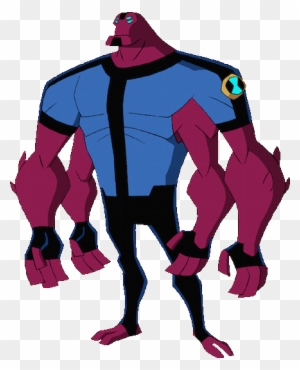 Cartoon Muscle Arms - Ben 10 Four Arms - Free Transparent PNG Clipart ...