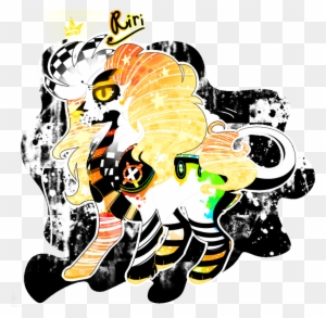 Riri The Checkered Monster Poodle By Djraccoondog - Illustration - Free ...