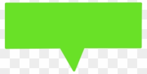 This Free Clip Arts Design Of Green Speech Balloon - Green Png Speech ...