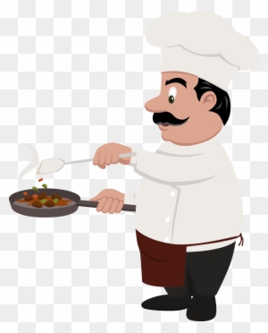 Chef Cooking Euclidean Vector - Cook Cartoon Png - Free Transparent PNG ...