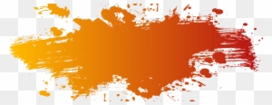 Orange Color Splash Png - Free Transparent PNG Clipart Images Download