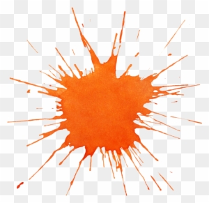 Orange Clipart Splat - Paint Splatter Clip Art - Free Transparent PNG ...