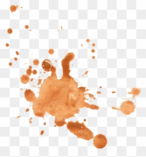 Ink Splash With Drops Brown Clip Art At Clker - Brown Paint Splatter ...