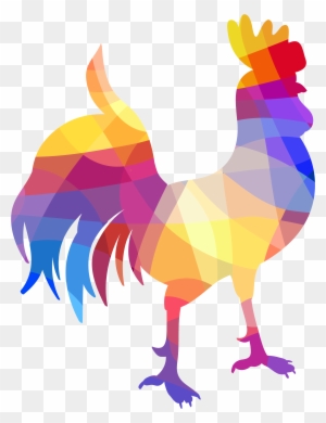 Rooster Geometry Geometric Shape - Geometry - Free Transparent PNG ...