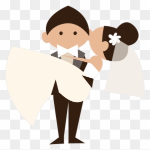 Animated Brides Grooms Wedding Party Stickers Messages - Cartoon Bride ...